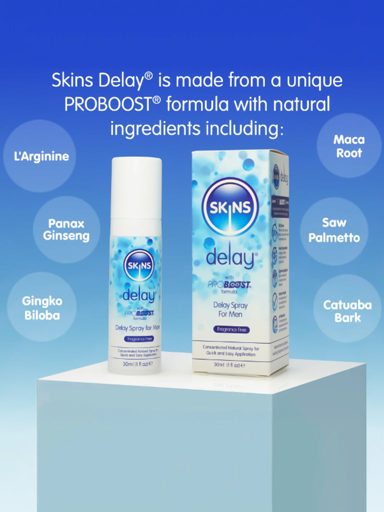 Skins (UK) Natural Delay Spray 30ml